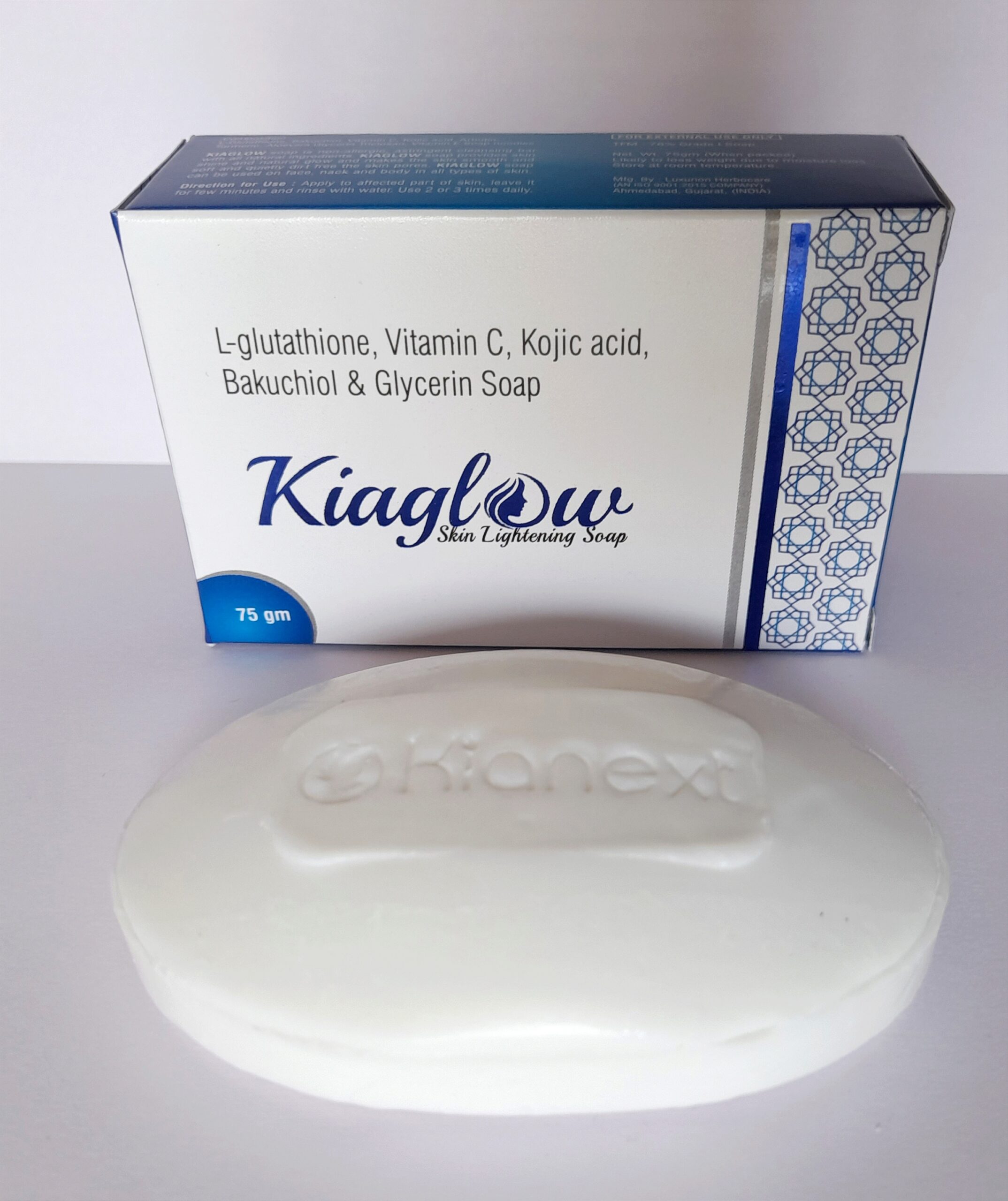 Kiaglow Soap | L- glutathione, Vitamin C, Kojic Acid, and Glycerin Soap ...