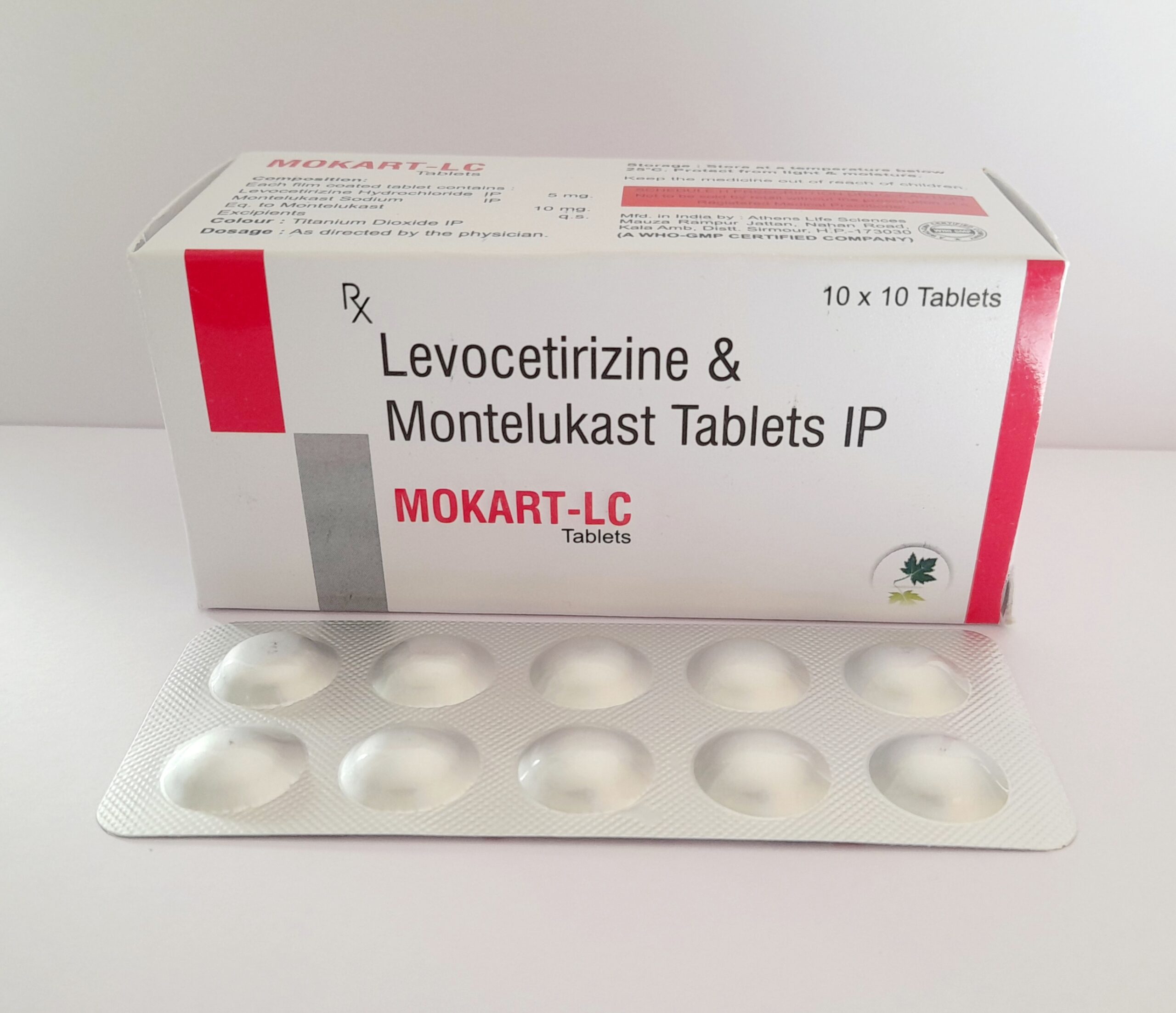 Levocetirizine and Montelukast Tablets Manufacturer | Franchise | Supplier