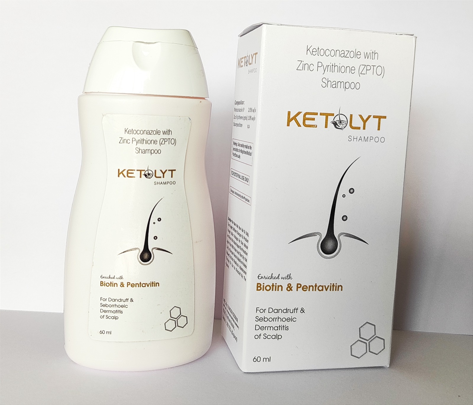 KETOLYT Shampoo | Ketoconazole with Zinc Pyrithione Shampoo Manufacturer