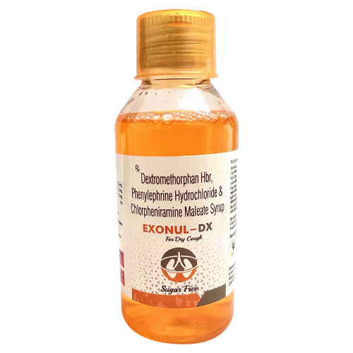 EXONUL-DX | Dextromethorphan, Phenylephrine, CPM Syrup Manufacturer